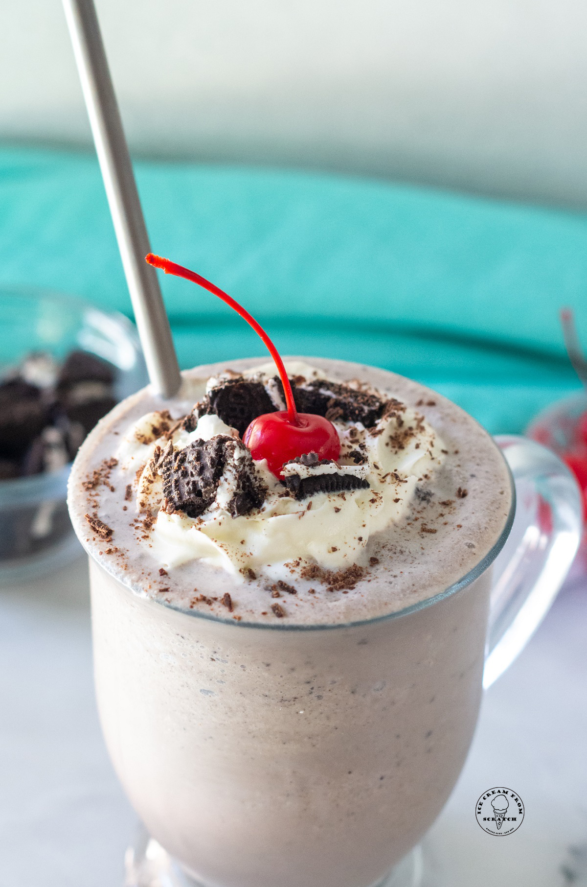 Cookies and Cream Milkshake - Ice Cream From Scratch