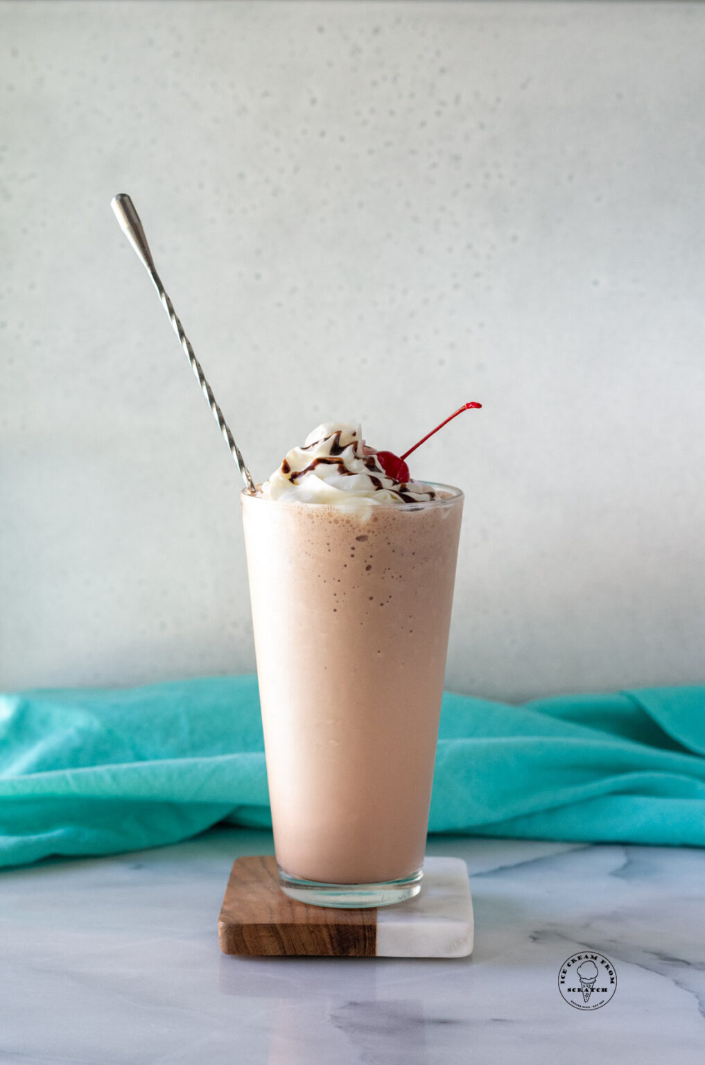 Nutella Milkshake - Ice Cream From Scratch