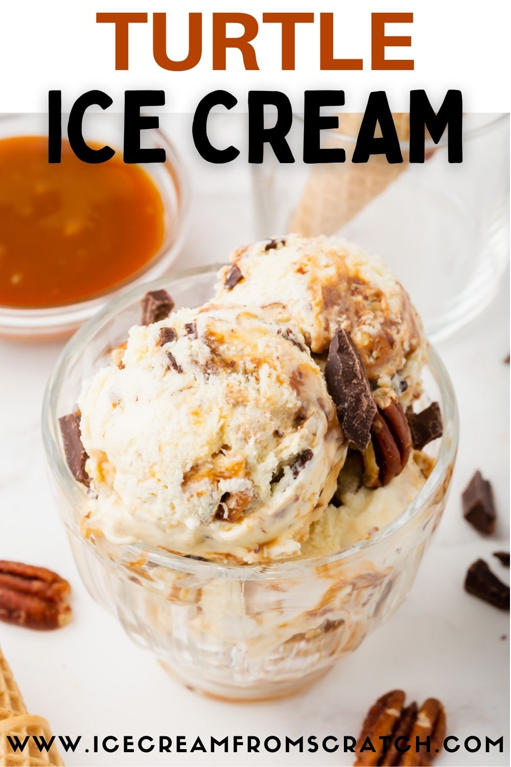 Turtle Ice Cream - Ice Cream From Scratch