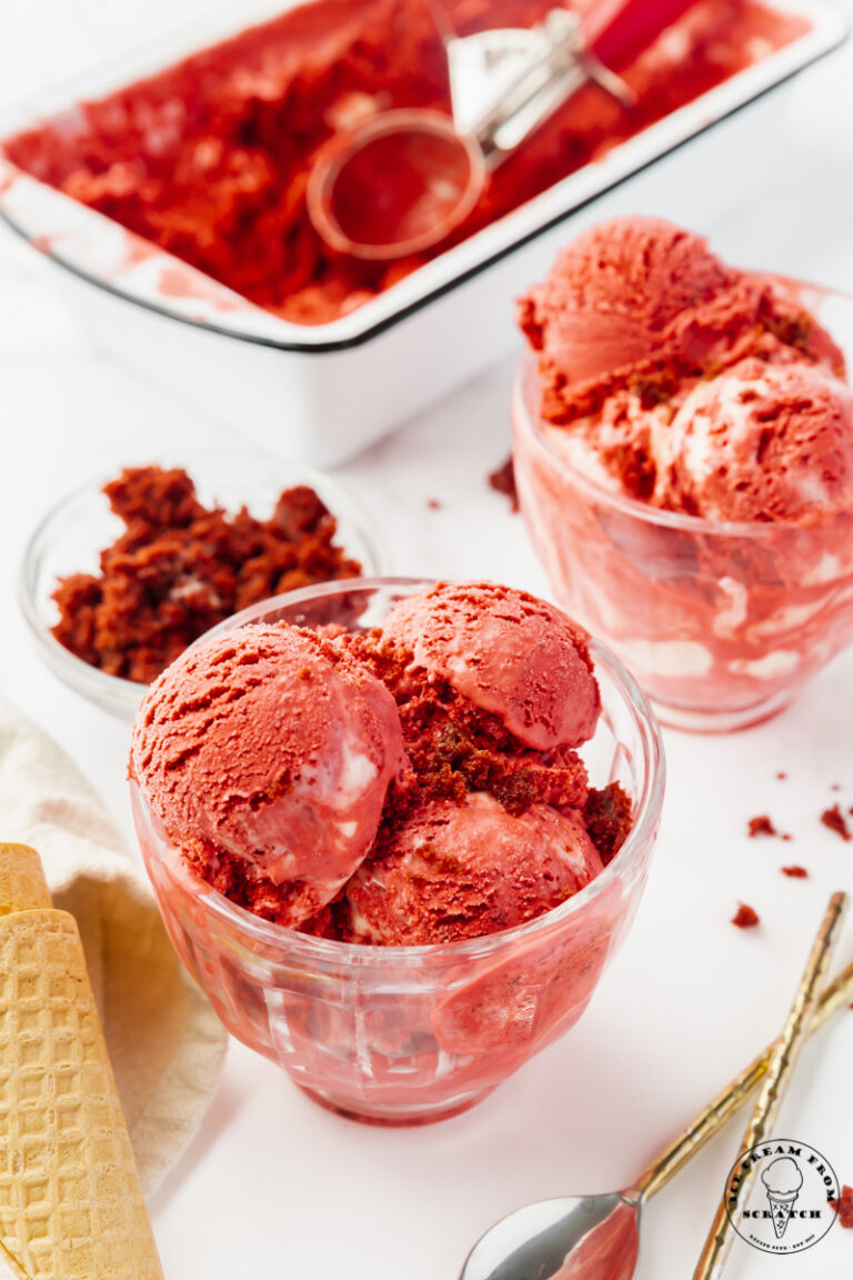 Red Velvet Ice Cream - Ice Cream From Scratch
