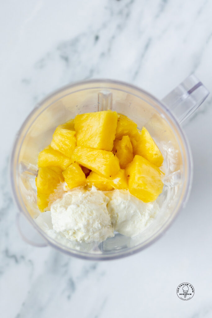 Pineapple Milkshake - Ice Cream From Scratch