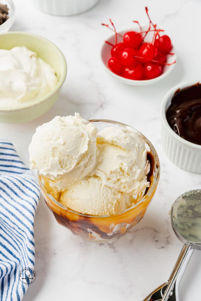 Caramel Sundae - Ice Cream From Scratch
