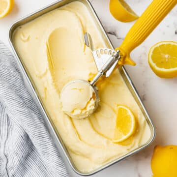 Lemon Custard Ice Cream - Ice Cream From Scratch