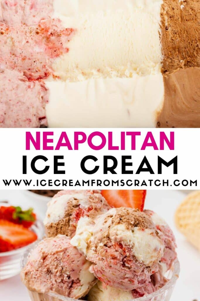 Easy Neapolitan Ice Cream Recipe - Ice Cream From Scratch