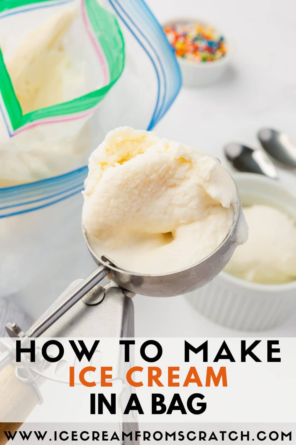 How to Make Ice Cream in a Bag - Ice Cream From Scratch