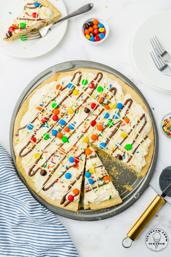 Ice Cream Pizza - Ice Cream From Scratch