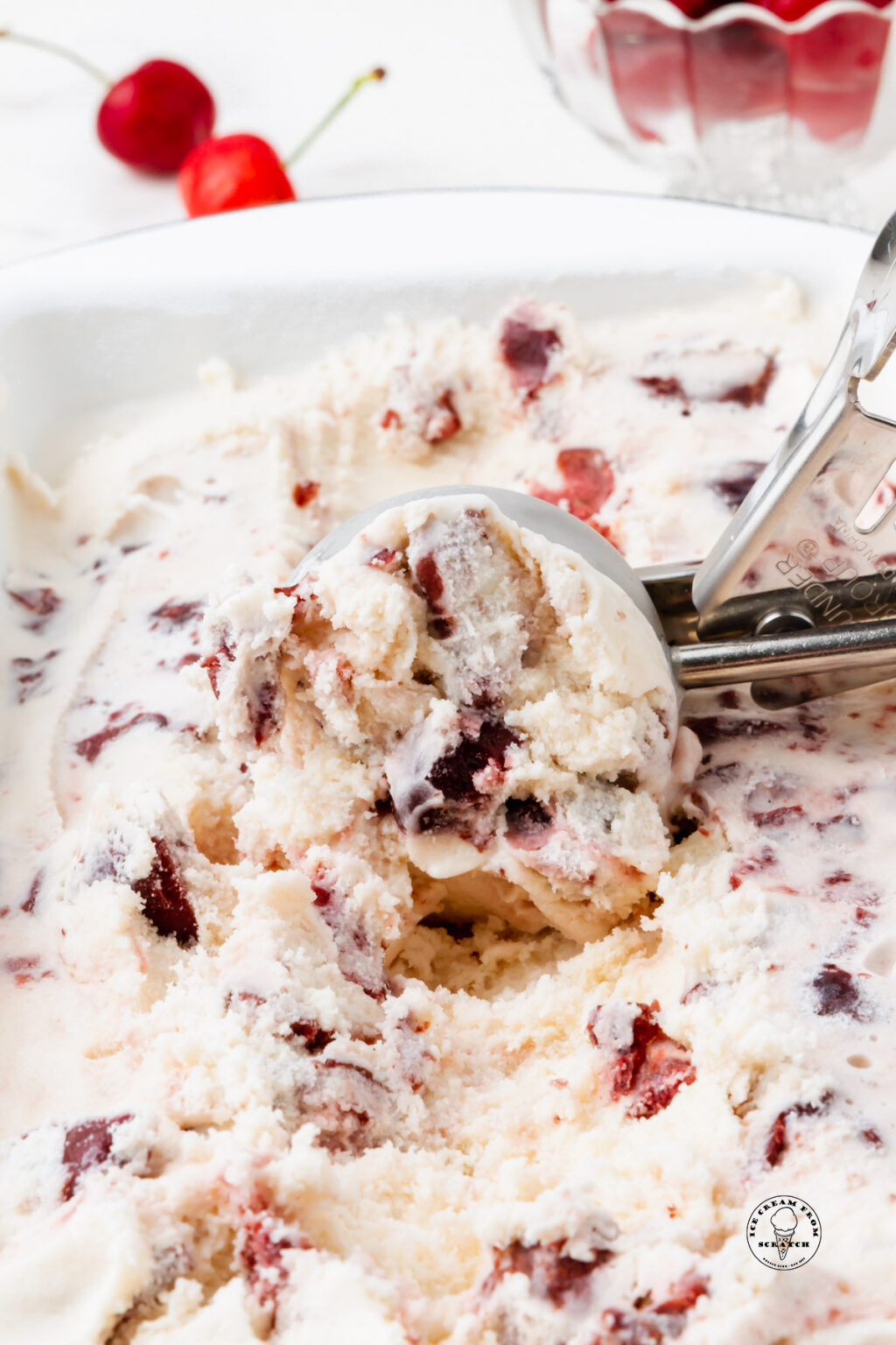 Cherry Gelato Recipe - Ice Cream From Scratch