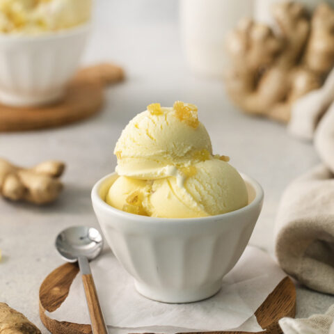 Easy Ginger Ice Cream Recipe - Ice Cream From Scratch