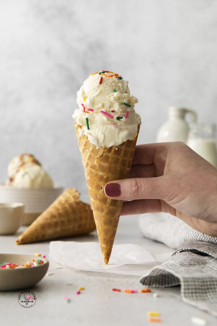 Chocolate Vanilla And Strawberry Ice Cream - Ice Cream From Scratch