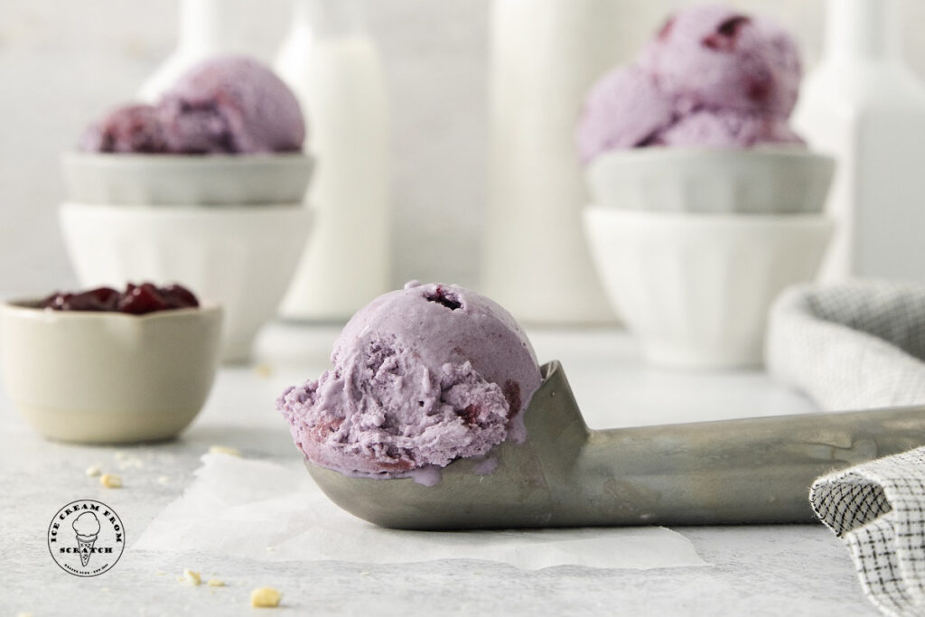 Easy Grape Ice Cream Recipe - Ice Cream From Scratch