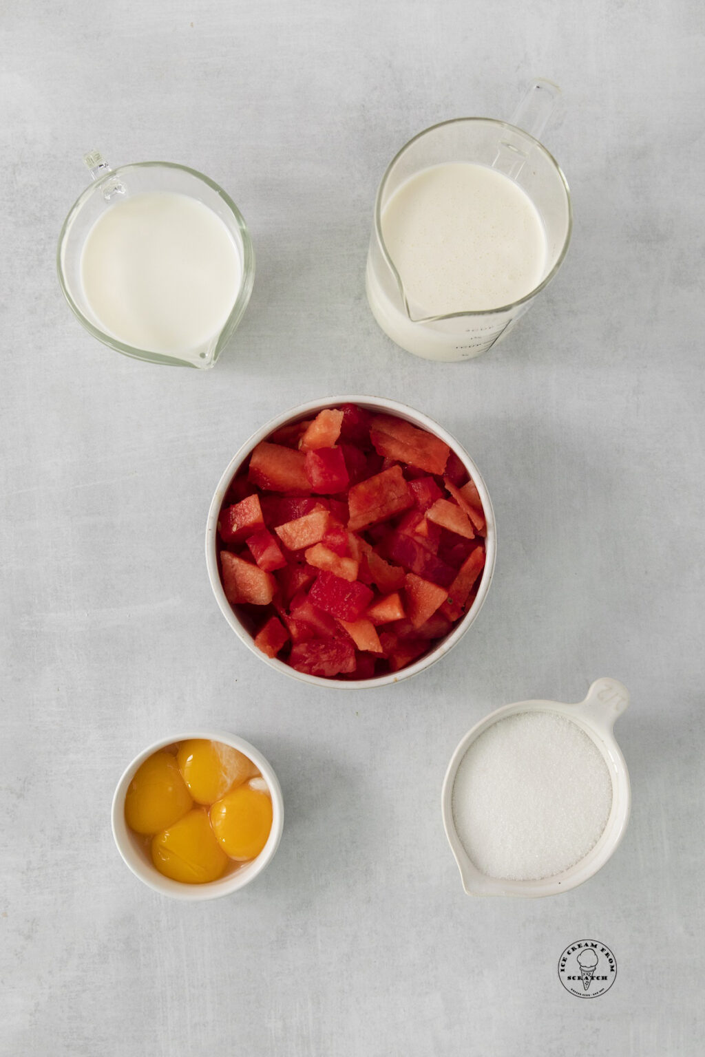 Easy Watermelon Ice Cream Recipe - Ice Cream From Scratch