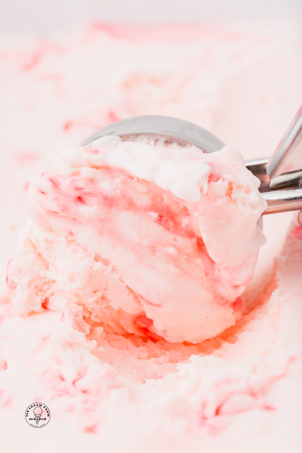 Easy Candy Cane Ice Cream Recipe - Ice Cream From Scratch