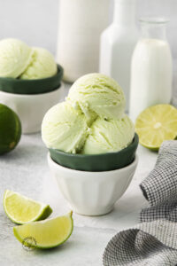 Easy Lime Ice Cream Recipe - Ice Cream From Scratch