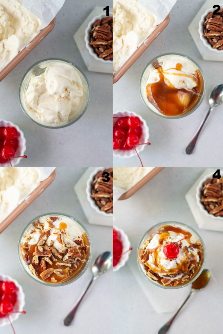 Turtle Sundae Recipe - Easy Ice Cream Sundae! - Ice Cream From Scratch