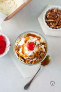 Homemade Turtle Sundae Recipe - Easy Ice Cream Sundae! - Ice Cream From ...