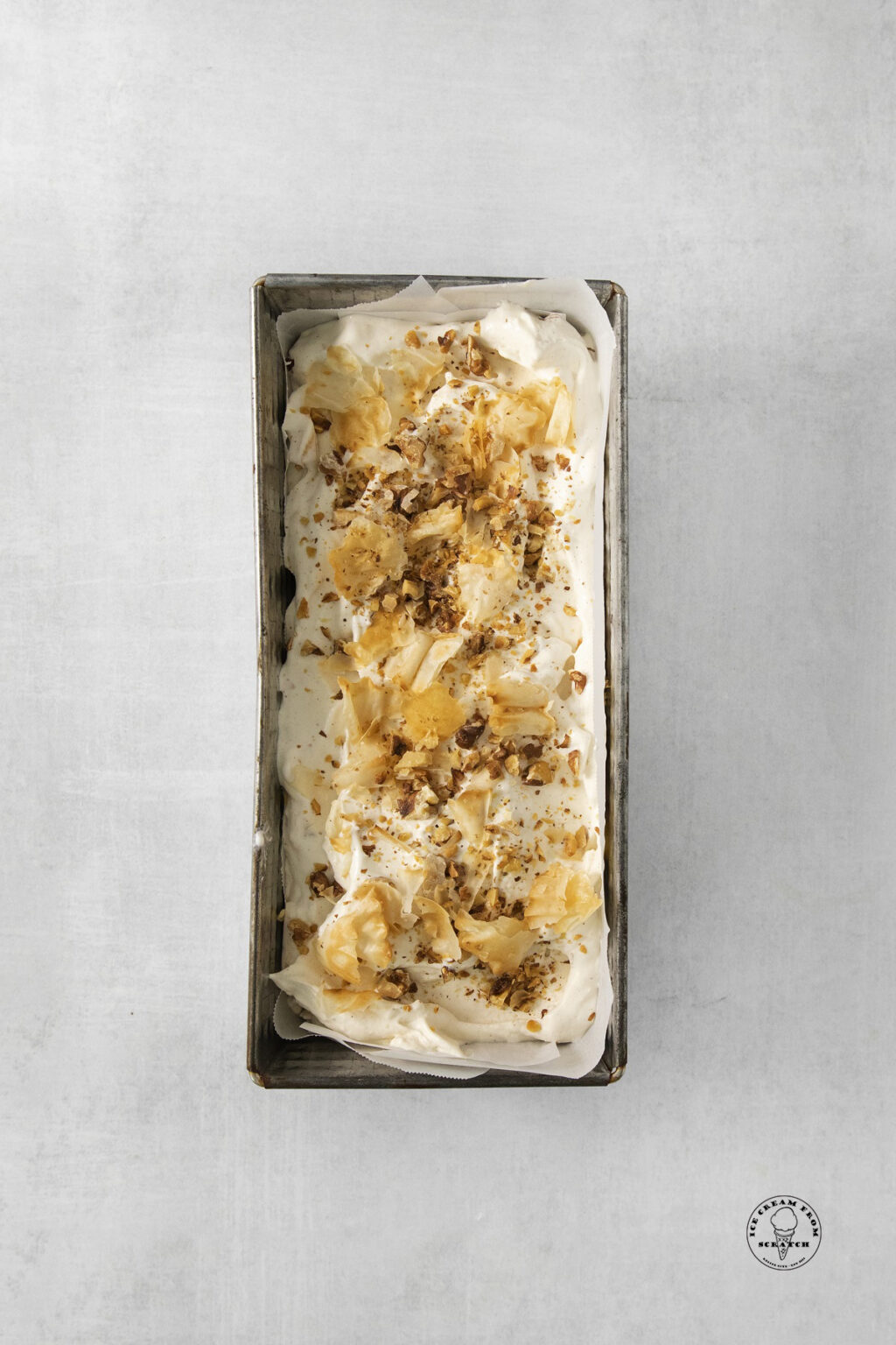 Easy Homemade Baklava Ice Cream - Ice Cream From Scratch