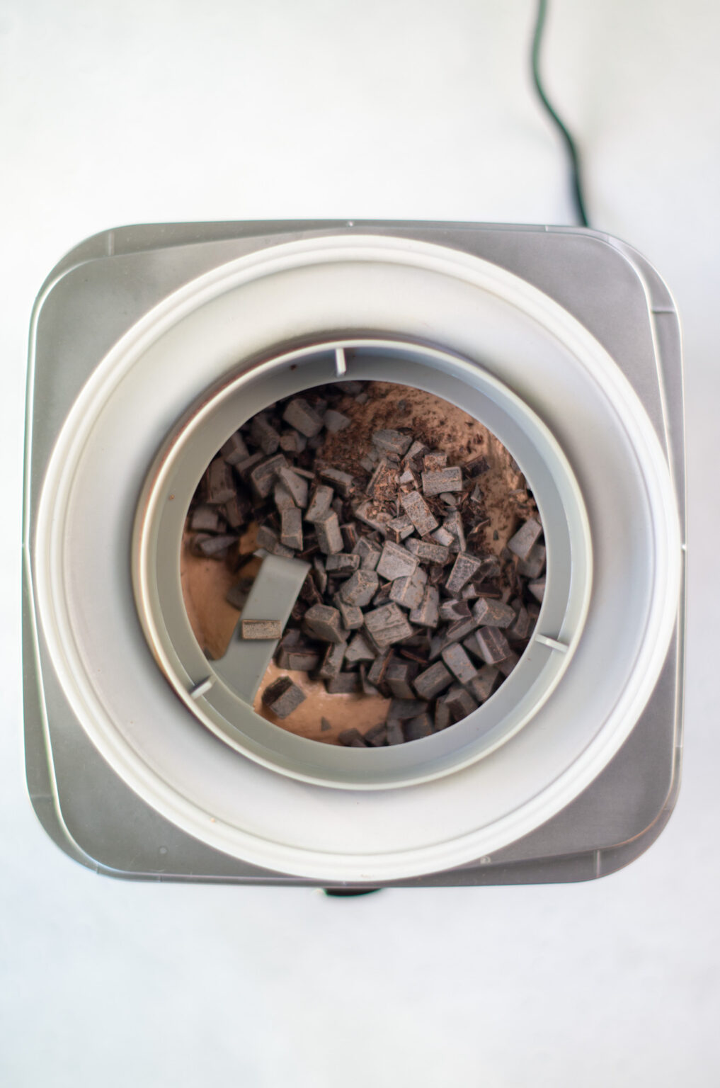 Easy Chocolate Chocolate Chip Ice Cream Recipe - Ice Cream From Scratch